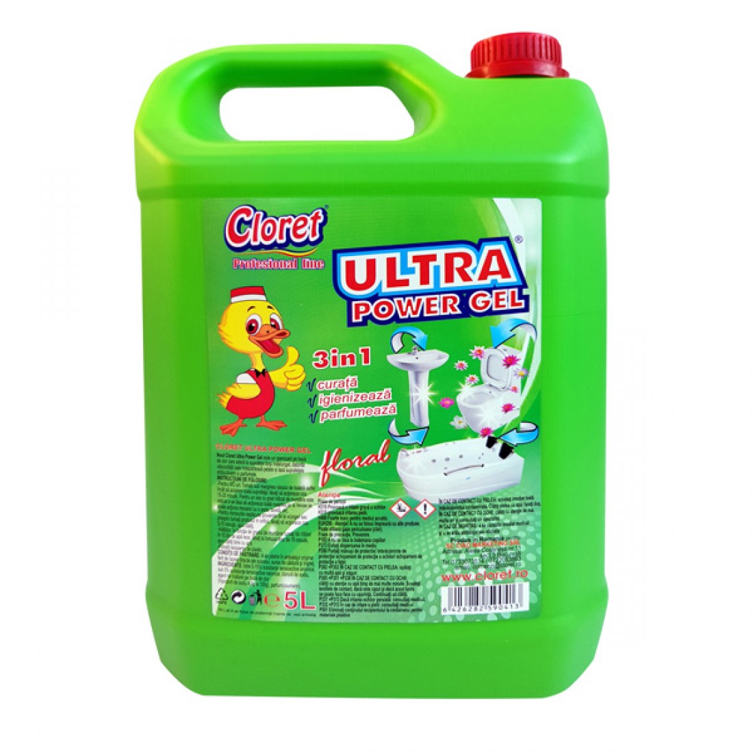 Clor gel Floral 5 L